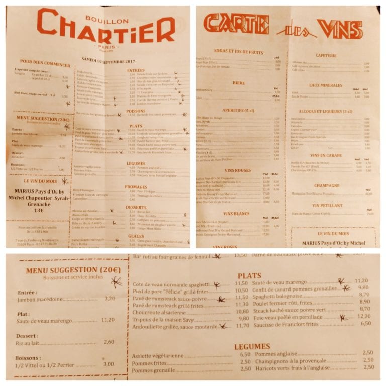 Bouillon Chartier: mais de 100 anos de tradição com comida típica a ...