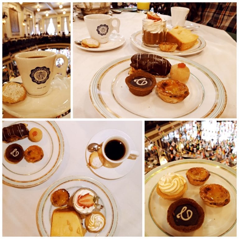 Almoço na Confeitaria Colombo, no Centro do Rio de Janeiro