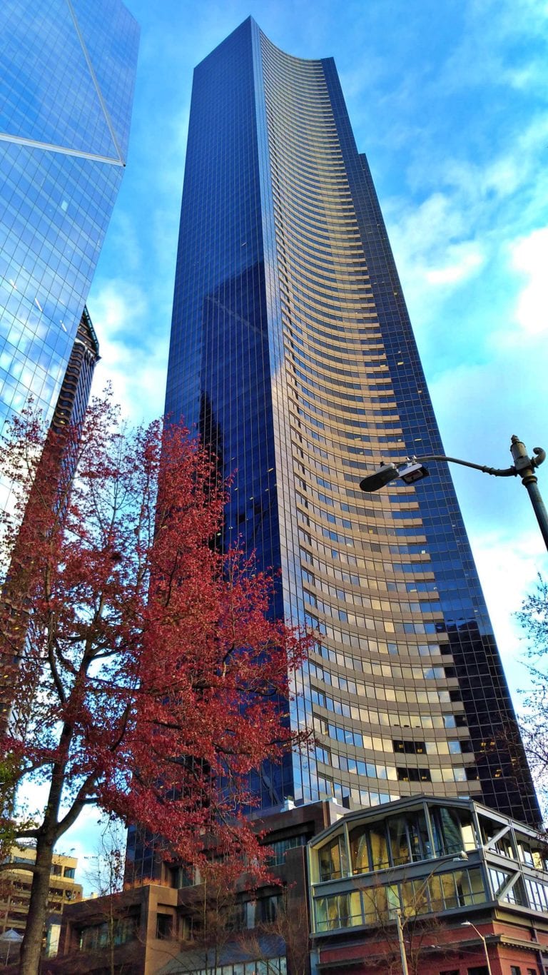 Como é a visita ao Sky View Observatory em Seattle - Estados Unidos
