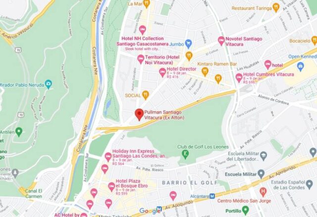 Hotel Pullman Santiago Vitacura: onde ficar em Santiago do Chile